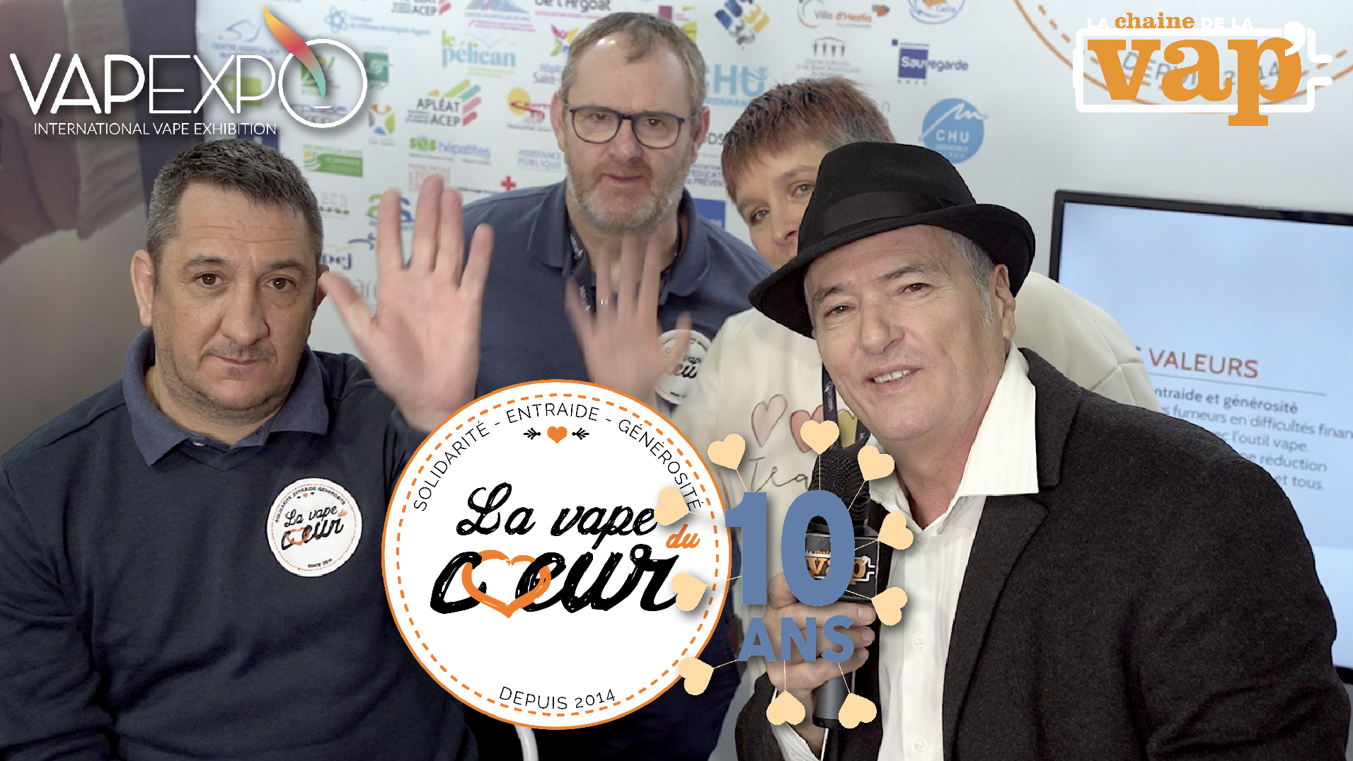 interview de La Vape du Cœur au Vapexpo Paris 2024 - La Vape Du Cœur